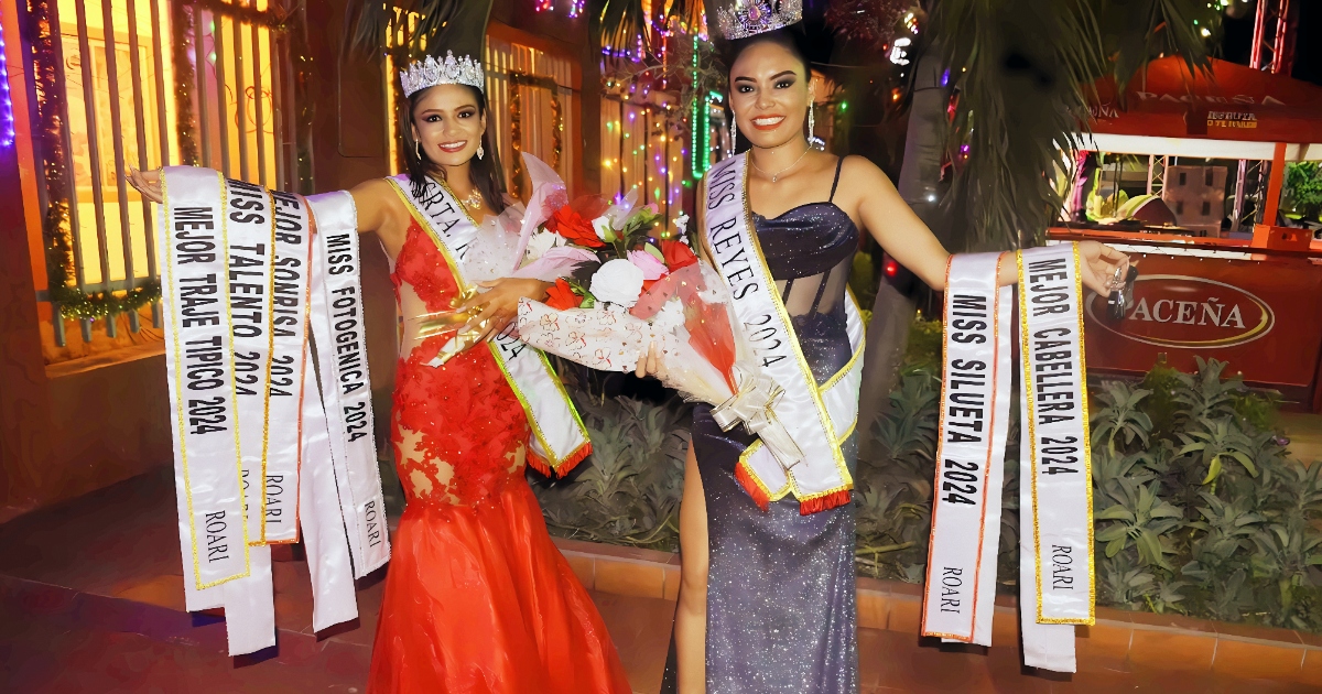 Zamira y Rashel son coronadas Miss y Señorita Reyes 2024 |Pasarela ...